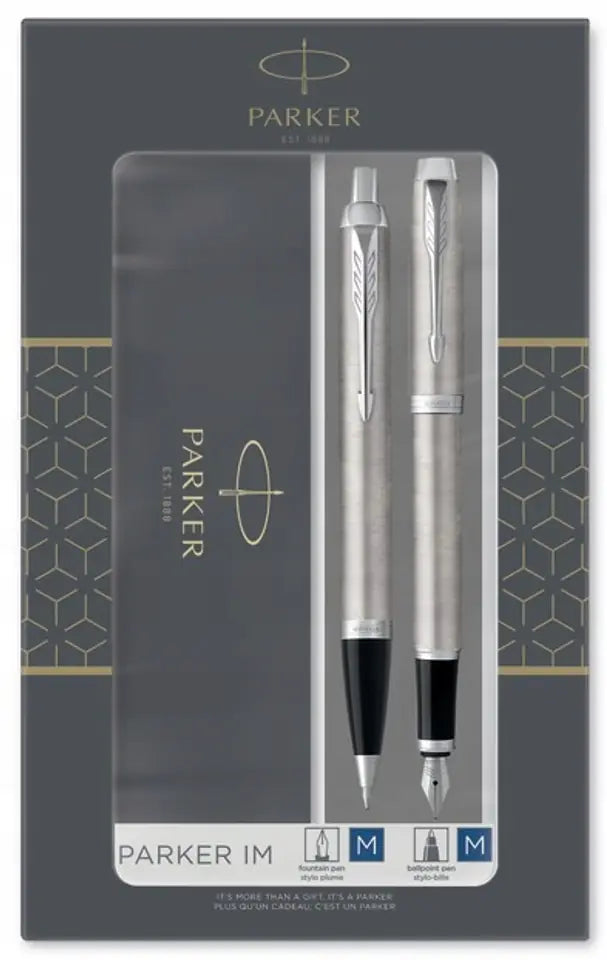 Parker IM Gift Set, Fountain Pen and Ballpoint – Bartrums & Co Ltd