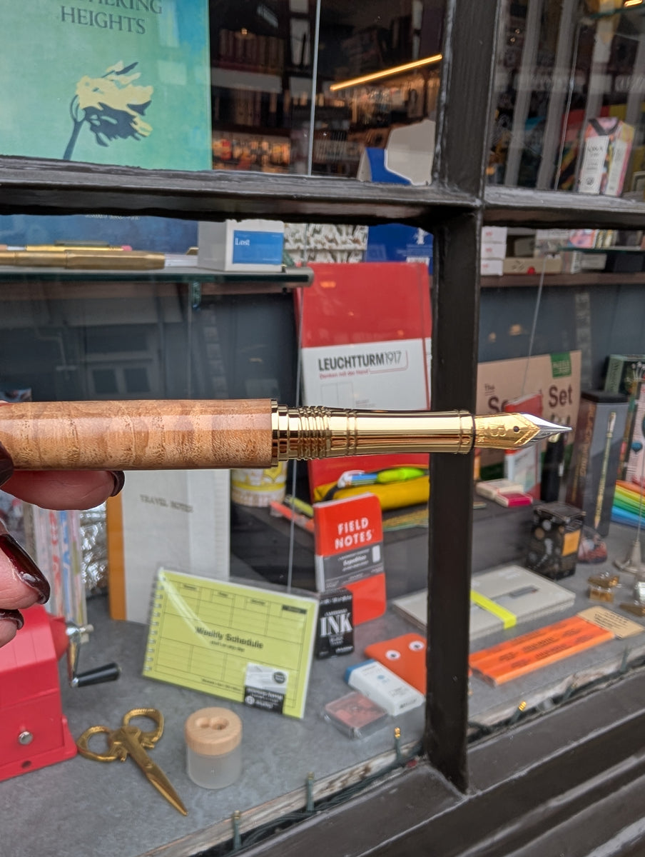 Hand Made Welsh Ash Fountain Pen – Bartrums & Co Ltd