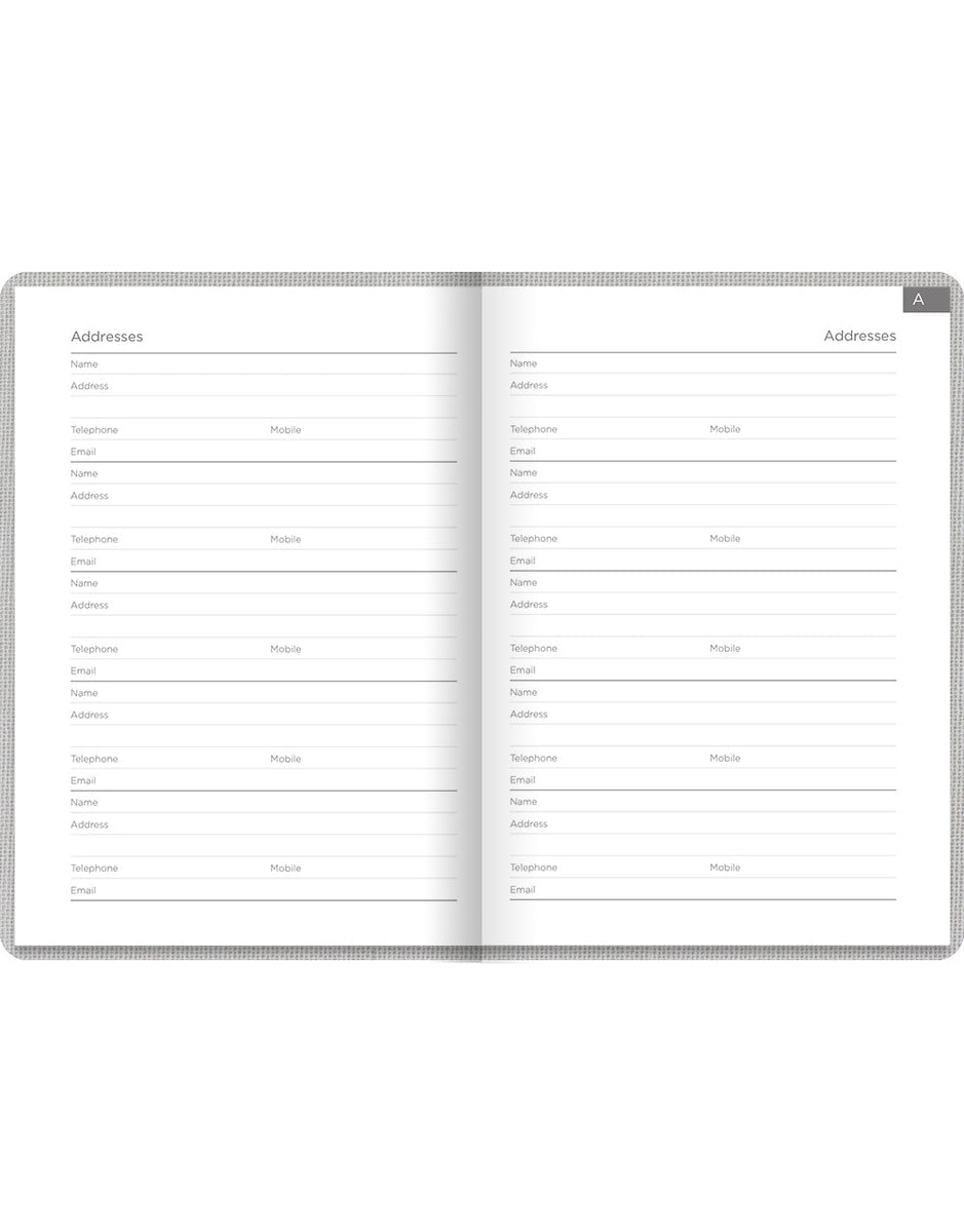 Letts A6 Address Books – Bartrums & Co Ltd