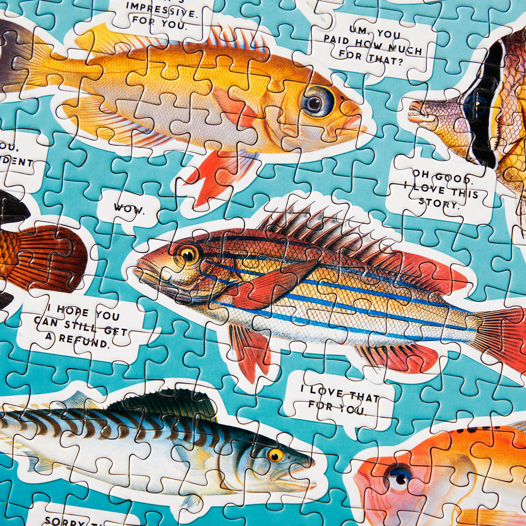 Judgy Fish 1000 Piece Puzzle – Bartrums & Co Ltd