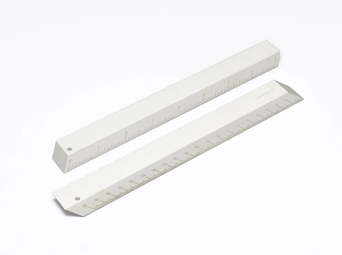 -andhand- Illusion Ruler, Silver Lustre – Bartrums & Co Ltd