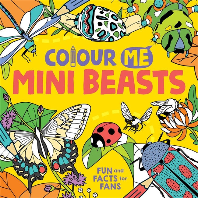 Colour Me Mini Beasts, Colouring Book – Bartrums & Co Ltd